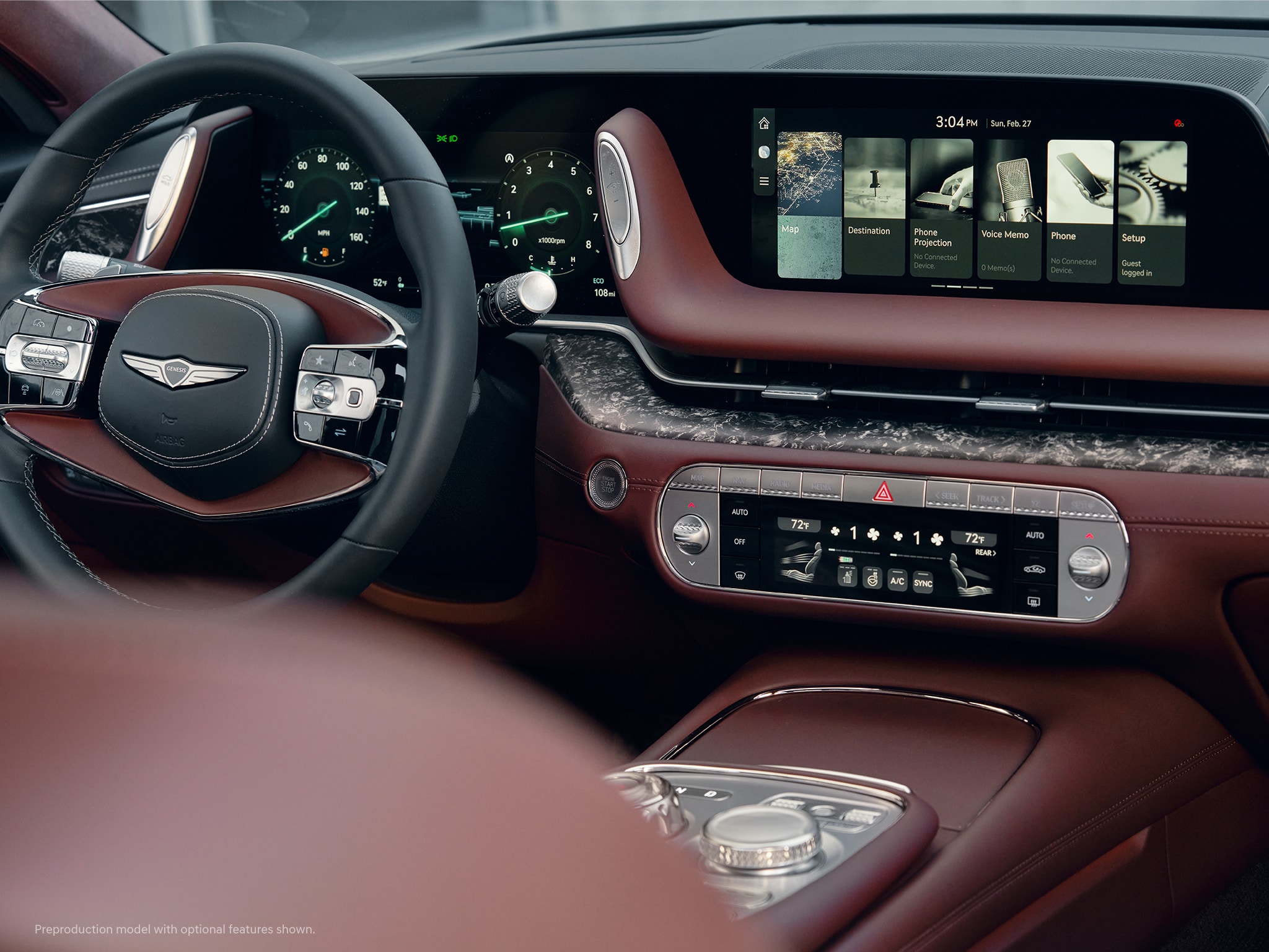 2023 Genesis G90 Interior | Fort Myers Genesis